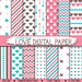 Yellow digital paper: yellow papers pack with by CutThisScrap
