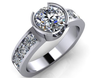 Euro shank ring | Etsy