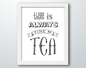 Tea poster | Etsy