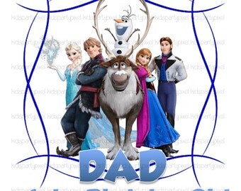 Frozen dad | Etsy
