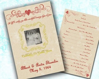 Popular items for 50th wedding on Etsy