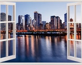 High quality 3D window wall stickers for by 3DWindowWallStickers