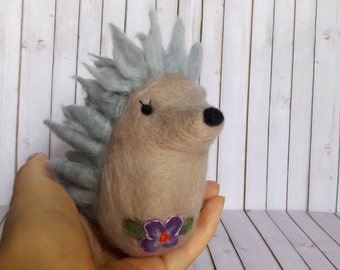 Popular items for needle felted hedgehog on Etsy