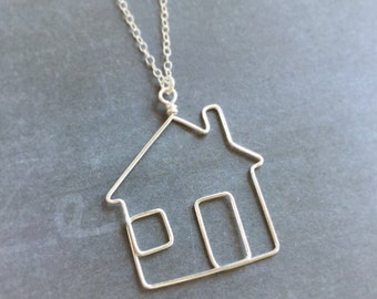 Items similar to Home Sweet Home - Fairy Tale House Necklace (D3J1) on Etsy