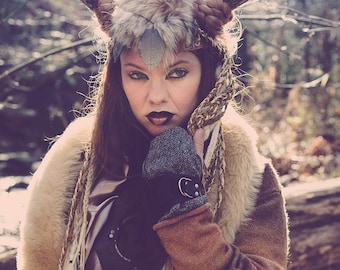 Shaman headdress | Etsy