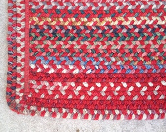 Popular items for braided wool rug on Etsy