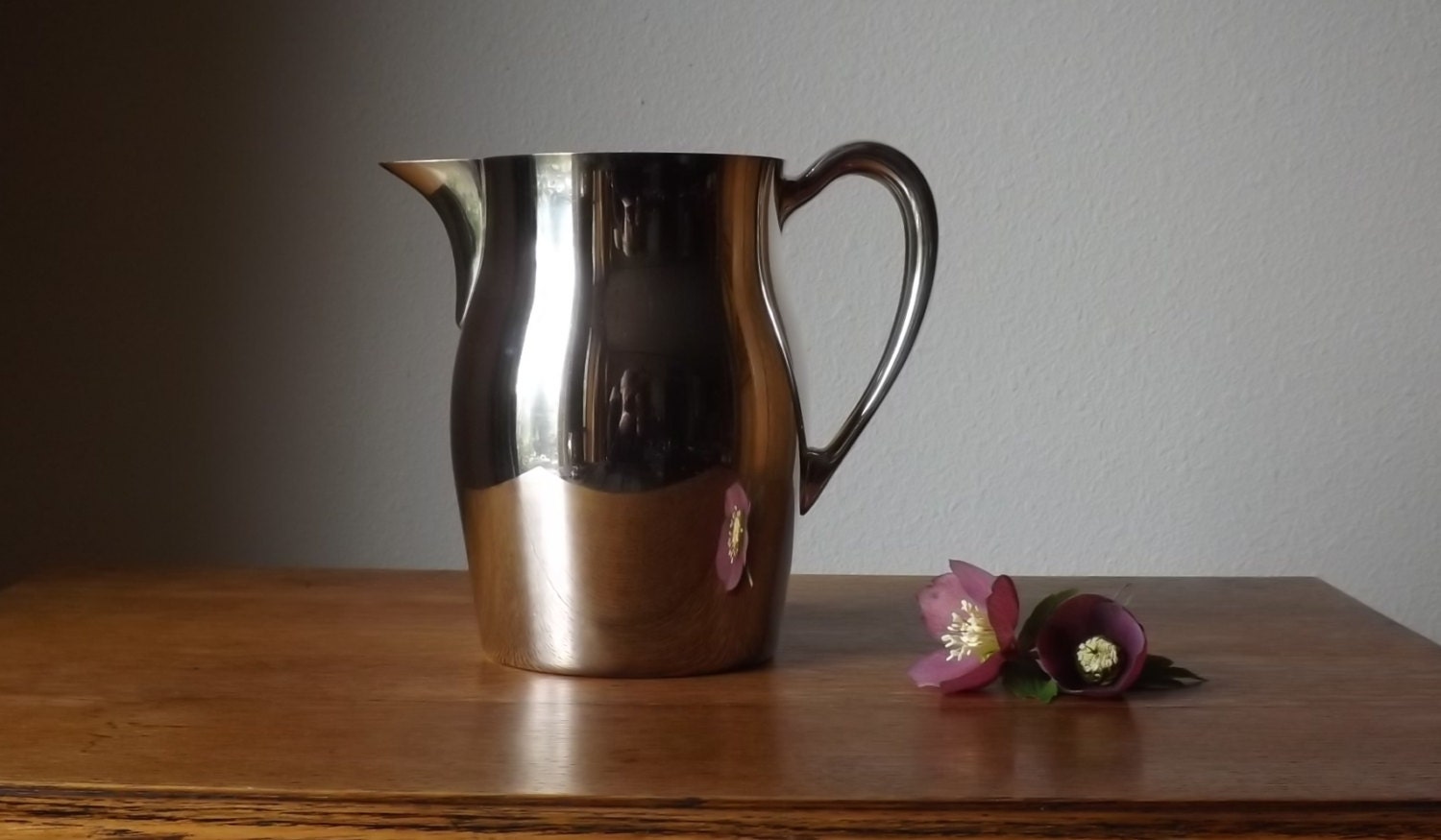 Silver Plate Beverage Pitcher ~ Paul Revere Style ~ Party ~ Reception ...
