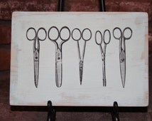 Popular items for scissor wall art on Etsy