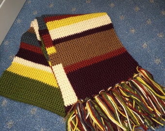 4th doctor scarf | Etsy