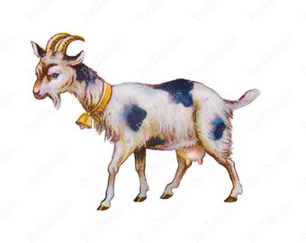 Popular items for goat vintage on Etsy