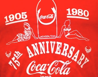 Popular items for coke shirt on Etsy