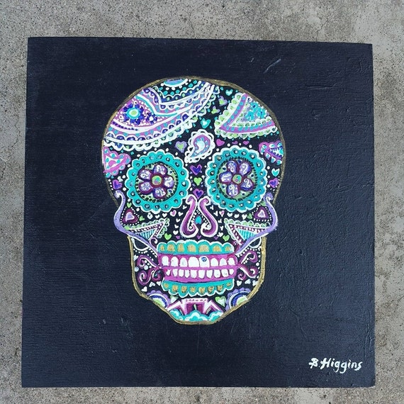 Items Similar To Sugar Skull On Etsy