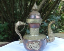 Popular items for copper tea pot on Etsy