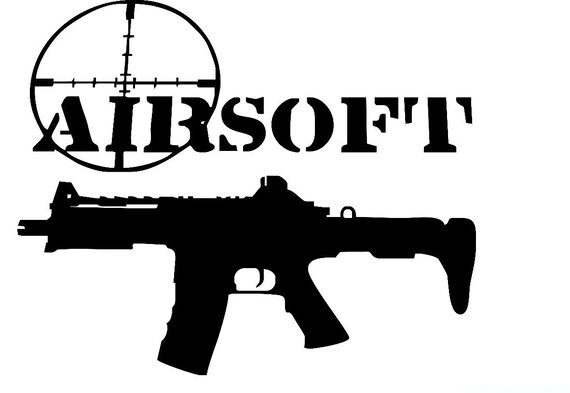 Airsoft Vinyl Decal by ThePrintingFlare on Etsy