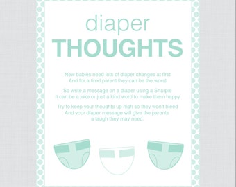 Popular items for diaper notes on Etsy