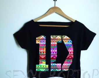 one direction shirt one direction crop top 1d crop tee shirt tshirt one ...