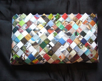 Popular items for paper clutch on Etsy