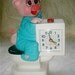 Sunko Novelty Alarm Clock Battery Operated Piggy on the