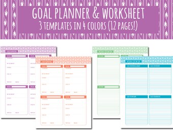 Popular items for goal planner on Etsy