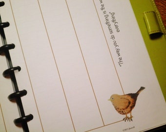 Watercolor Planner Set-First Edition-Calendar by fibersandtwigs