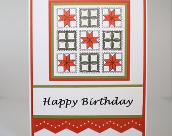 Popular items for happy birthday quilt on Etsy