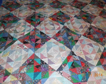 Stained glass quilt | Etsy