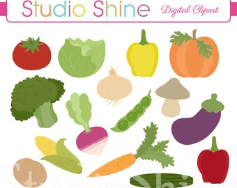 Popular items for vegetables clipart on Etsy