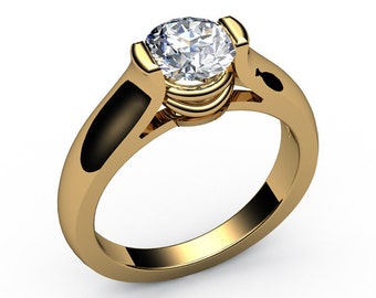 Tension setting ring | Etsy