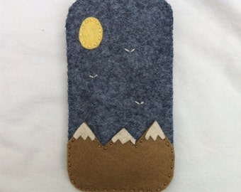 Felt phone case | Etsy