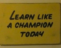 Popular items for play like a champion on Etsy