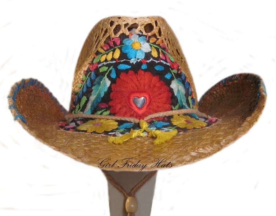Girl Friday Hats Fun & Funky Embellished Cowboy by GirlFridayHats