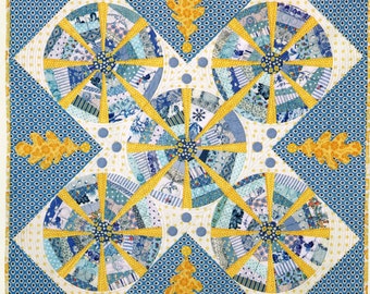 Emperors Wheel quilt pattern by PatchworkFun on Etsy