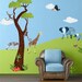 Toucan Wall Stickers for Kids Jungle Theme Wall Mural