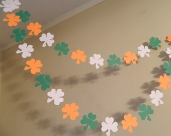 Clover garland | Etsy