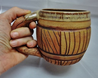 Popular items for ceramic beer mug on Etsy
