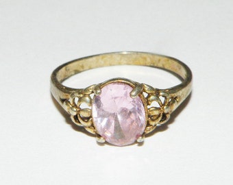Popular items for pink ice ring on Etsy