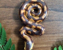 Popular items for clay snake on Etsy