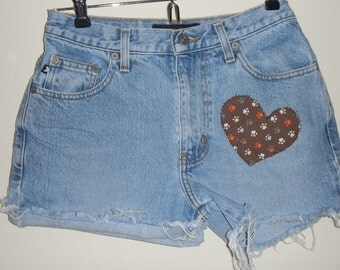 Cut off jeans | Etsy