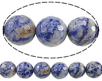 Blue spot stone | Etsy