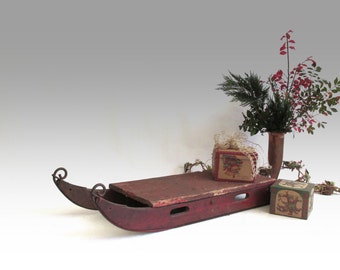 Popular items for red sled on Etsy