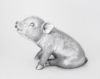 Popular items for pig figurine on Etsy
