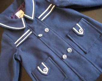 Popular items for sailor coat on Etsy