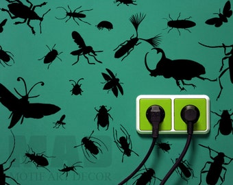 Insect decals | Etsy
