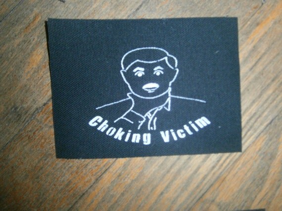 Choking Victim Patch