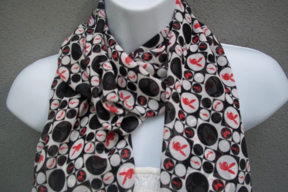 Sexy Bunny infinity scarf silky scarf light infinity scarf