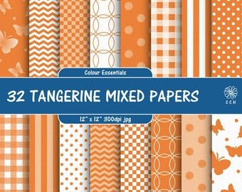 Popular items for tangerine orange on Etsy