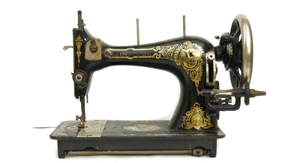 Antique French Sewing Machine