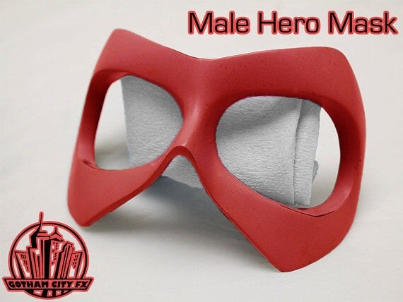 Items similar to Male Domino Hero Mask on Etsy