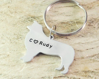 Border collie charm | Etsy
