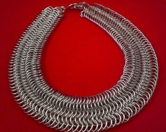Chainmail slave collar | Etsy